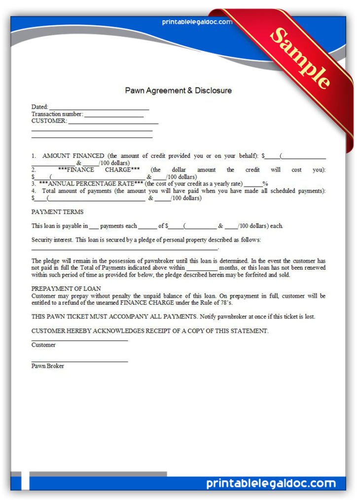 Free Printable Agreement For Judgment, By Debtor Form (GENERIC)